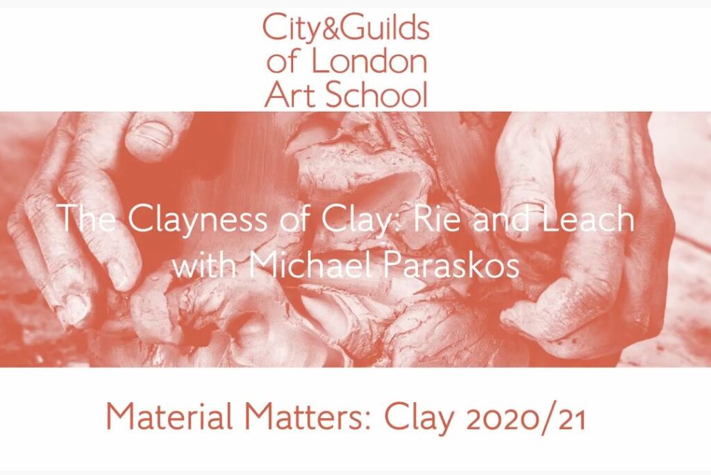 “The clayness of clay”: Michael Paraskos on Lucie Rie and Bernard Leach ...